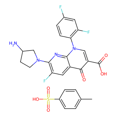Tosufloxacin tosylate (T 3262), min 98%, 100 mg