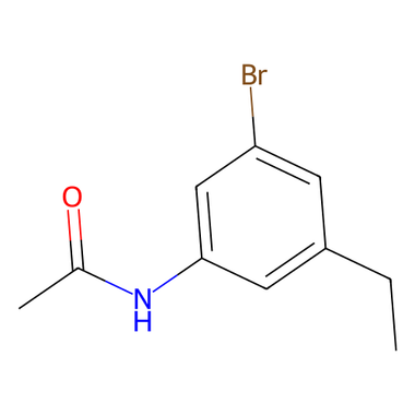 N-(3-Bromo-5-ethylphenyl)acetamide, min 95%, 250 mg