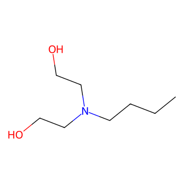 N-Butyldiethanolamine, min 99%, 100 grams