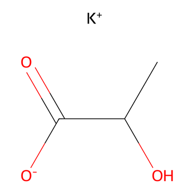 Potassium L-lactate solution, 250 ml