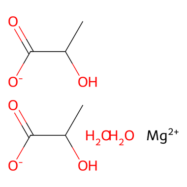 Magnesium lactate dihydrate, min 98%, 100 grams