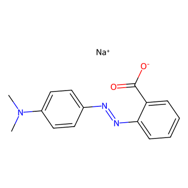 Methyl Red sodium salt, min 95%, ACS Grade, 100 grams