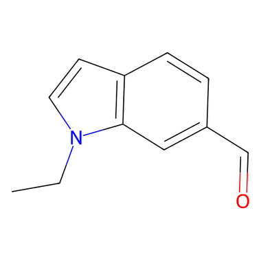 1-Ethyl-1H-indole-6-carbaldehyde, min 98%, 1 gram
