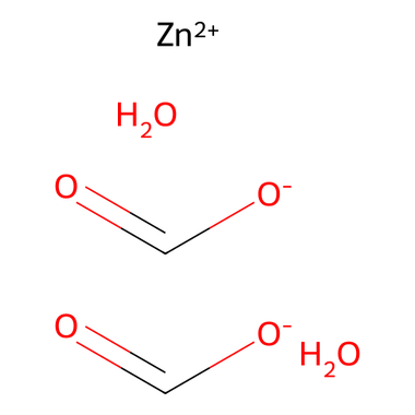 Zinc formate dihydrate, min 98%, 250 grams