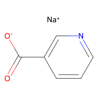 Sodium Nicotinate, min 98% (T), 100 grams
