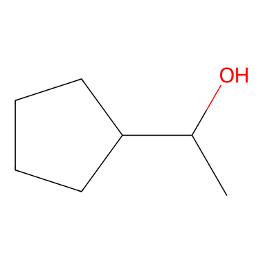 1-Cyclopentylethanol, min 95%, 1 gram