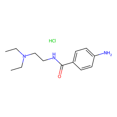 Procainamide hydrochloride, min 98%, 5 grams
