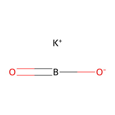 Potassium metaborate trihydrate, min 98%, 100 grams