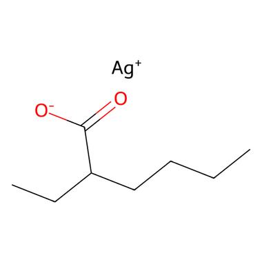 Silver 2-ethylhexanoate, min 99%, 1 gram