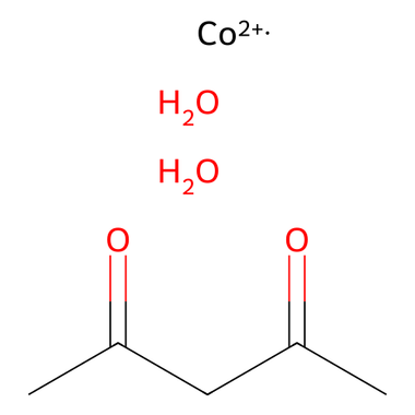 Acetylacetone cobalt(II) dihydrate, min 98%, 100 grams