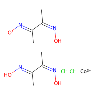 Dichloro(dimethylglyoxime)(dimethylglyoximato)cobalt(III), min 97%, 1 gram
