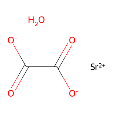 STRONTIUM OXALATE MONOHYDRATE, min 99%, 100 grams