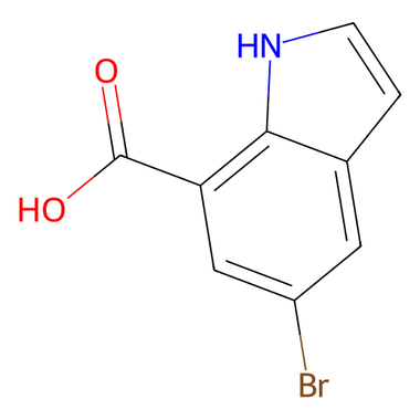 5-Bromo-1H-indole-7-carboxylic acid, min 97%, 250 mg