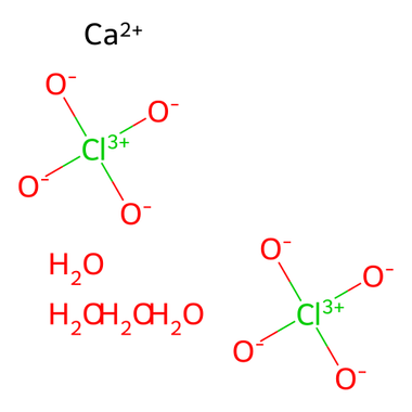 Calcium perchlorate tetrahydrate, min 99%, 25 grams