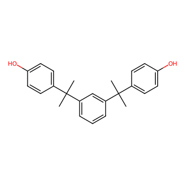 1, 3-Bis[2-(4-hydroxyphenyl)-2-propyl]benzene, min 98%, 1 gram