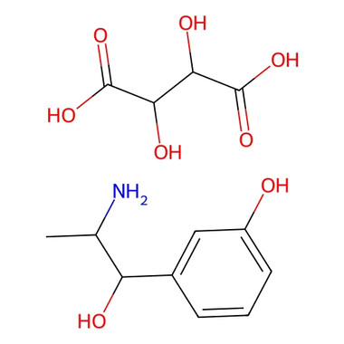 Metaraminol (+)-bitartrate salt, min 98%, 100 mg