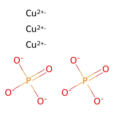 Copper(II) phosphate, min 98%, 10 grams