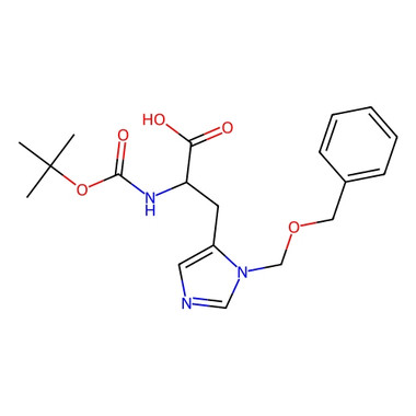 N-Boc-3-benzyloxymethyl-L-histidine, min 98%, 1 gram