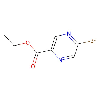 Ethyl 5-bromo-2-pyrazinecarboxylate, min 95%, 100 mg