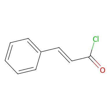 trans-Cinnamoyl chloride, min 97%, 100 grams