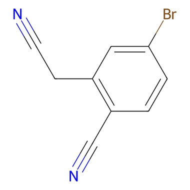 5-Bromo-2-cyanobenzeneacetonitrile, min 95%, 100 mg