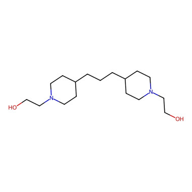 1, 3-Bis[1-(2-hydroxyethyl)-4-piperidyl]propane, min 98% (GC), 25 grams