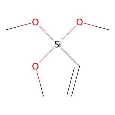 Vinyltrimethoxysilane, min 98% (GC), 100 ml