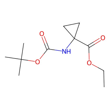 Ethyl 1-((tert-butoxycarbonyl)amino)cyclopropanecarboxylate, min 95%, 1 ...