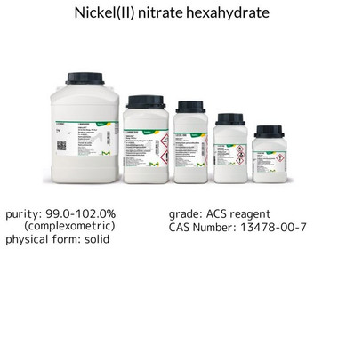 Nickel(II) Nitrate Hexahydrate for Analysis, EMSURE® ACS Grade, 1 kg