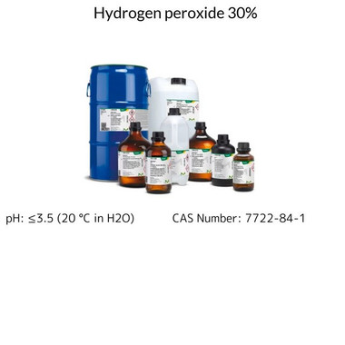 Hydrogen Peroxide 30% (Perhydrol) for Analysis, ISO Grade, 2.5 Liter