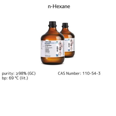 n-Hexane for Gas Chromatography ECD and FID SupraSolv®, 4 Liter
