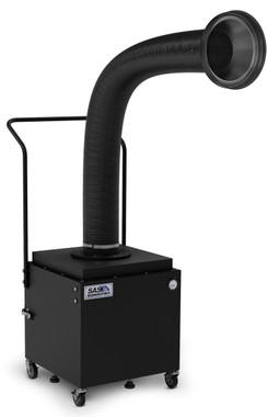 Portable Fume Extractor Air Filter, Floor Sentry 400, 1 arm 6" D x 72 ...