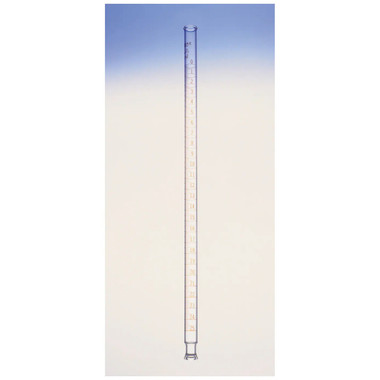 KIMBLE® Burette, Straight Glass, No Stopper, Dark Scale, 50 mL ...