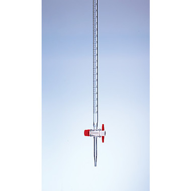 KIMBLE® ValueWare Class B Buret, Straight Bore, PTFE Stopcock, 100 mL, Each