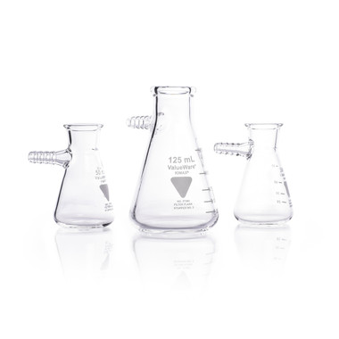 KIMBLE® ValueWare Heavy-Duty Filter Flask with Tubulation, 500 mL, Case ...