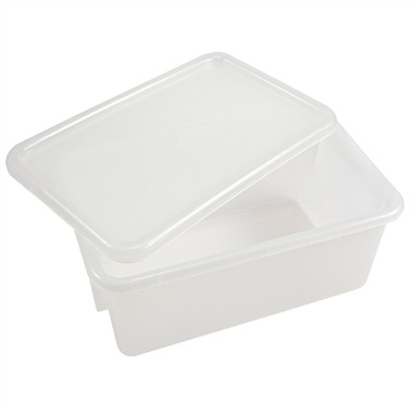 Dynalon 410535 Tote Boxes, Natural Polypropylene, 12 x 8 x 5, case/6