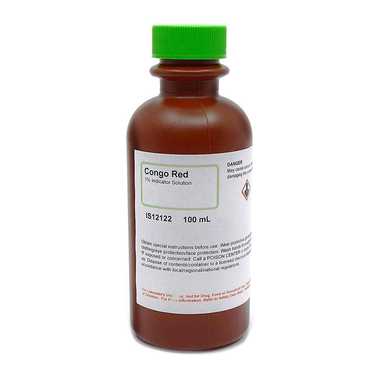 Congo Red Solution, 1.0%, Indicator 100mL