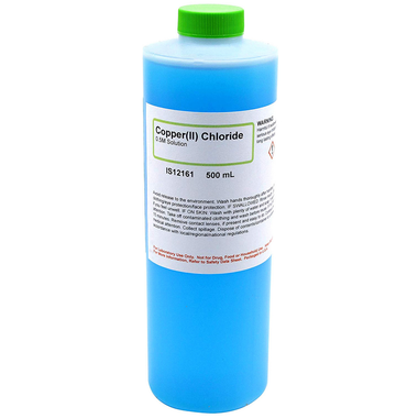 Copper (II) Chloride Solution, 0.5M, 500mL