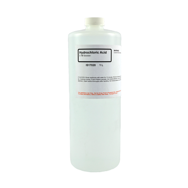 Hydrochloric Acid Solution, 0.1M, 1 Liter