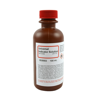 Universal Indicator Solution, Lab Grade, 100mL