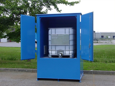 1-Tote IBC Containment Locker, Fire Rated