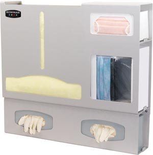 PPE Organizer, Holds Gowns, 3 box Gloves, 1 box Masks & 1 box ...