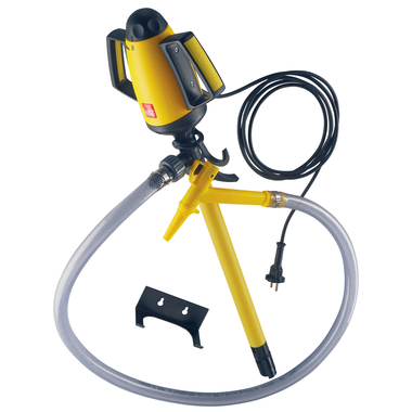 Chemical Carboy Pump, Electric, 19" PP for Acids