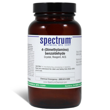Laboratory Chemicals, 4-(Dimethylamino)benzaldehyde, Crystal, Reagent ...