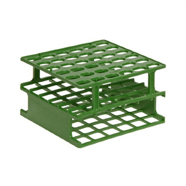 Nalgene® 5972-0416 Test Tube Half-Rack, Autoclavable Unwire, Green ...