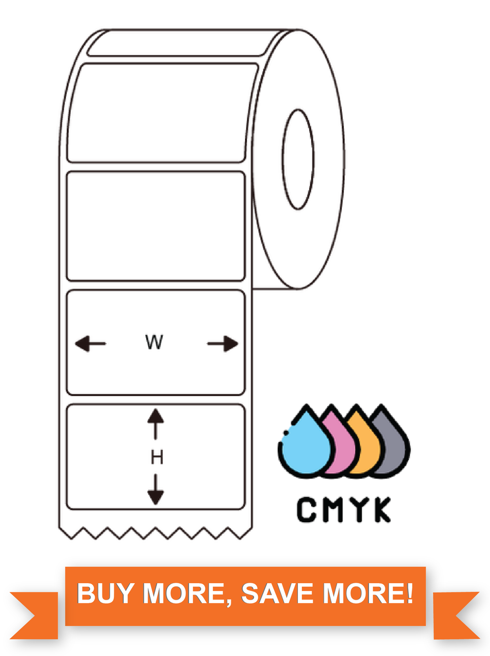Custom Ingredient Labels 60mm*60mm-Full Color Printing