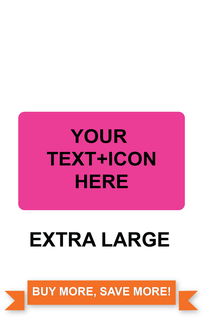 Custom Handling Labels 100mm*150mm 300labels/rolls