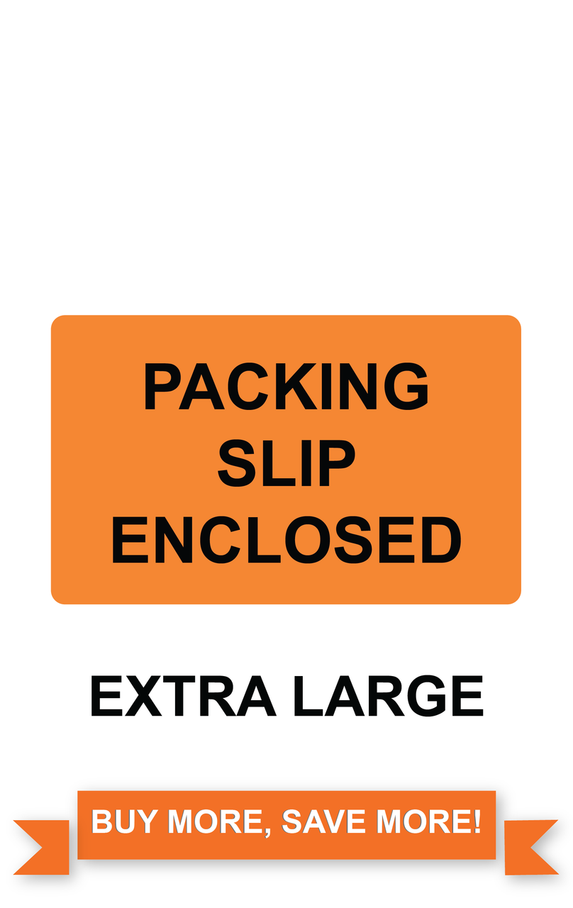 Handling labels-Packing Slip Enclosed labels-100mm*100mm, 500 labels/roll