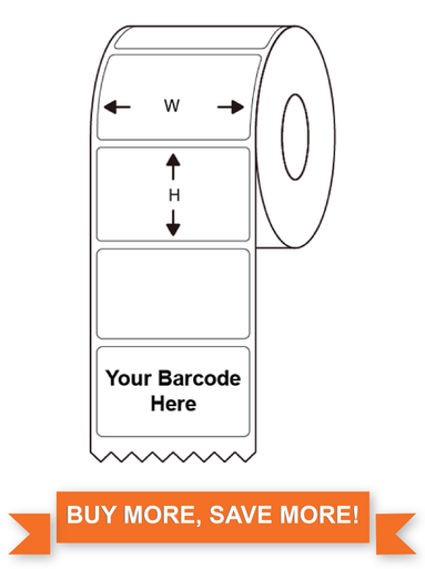 Barcode Label Printing- 100mm*48mm- 300 dpi, indoor/outdoor option