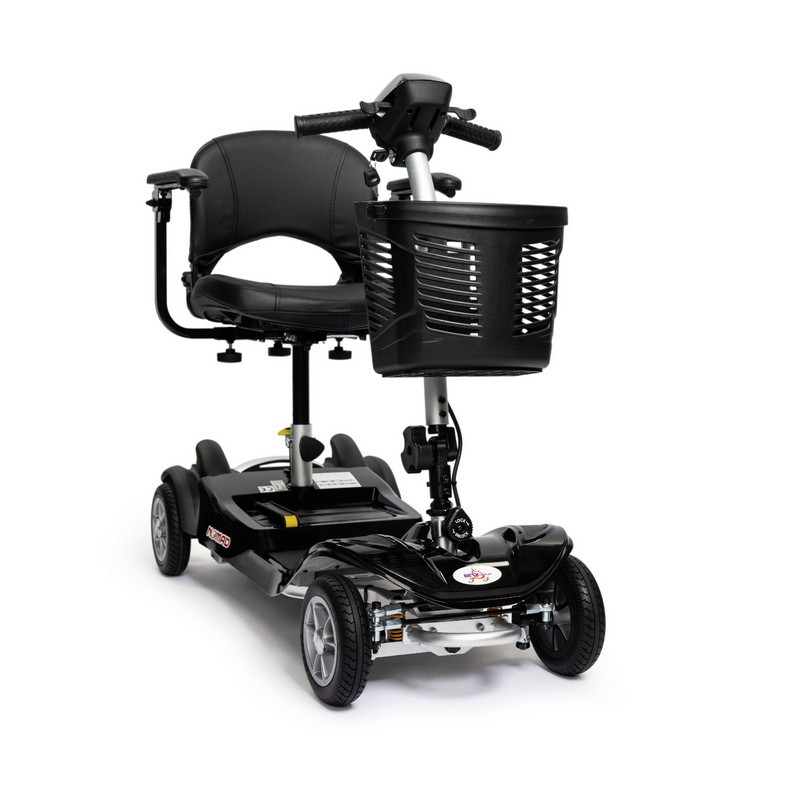 EV Rider | Nomad 4-Wheel Mobility Scooter with Basket - T4SU-BK - As ...